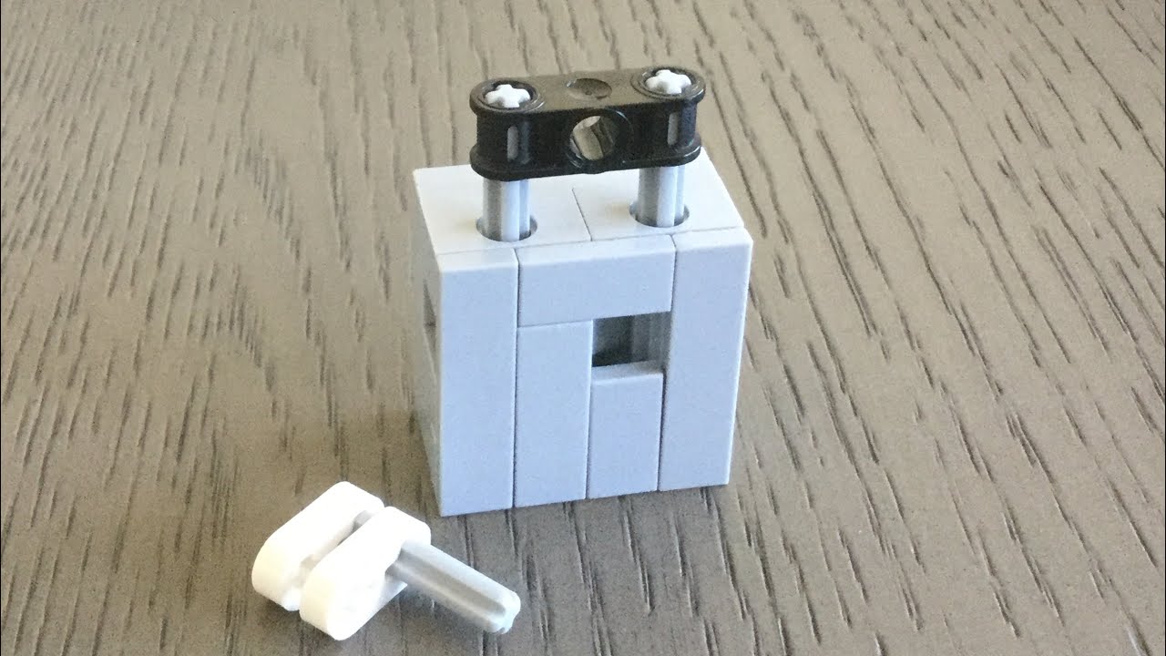 Mini LEGO Lock With Key - Full Tutorial - YouTube