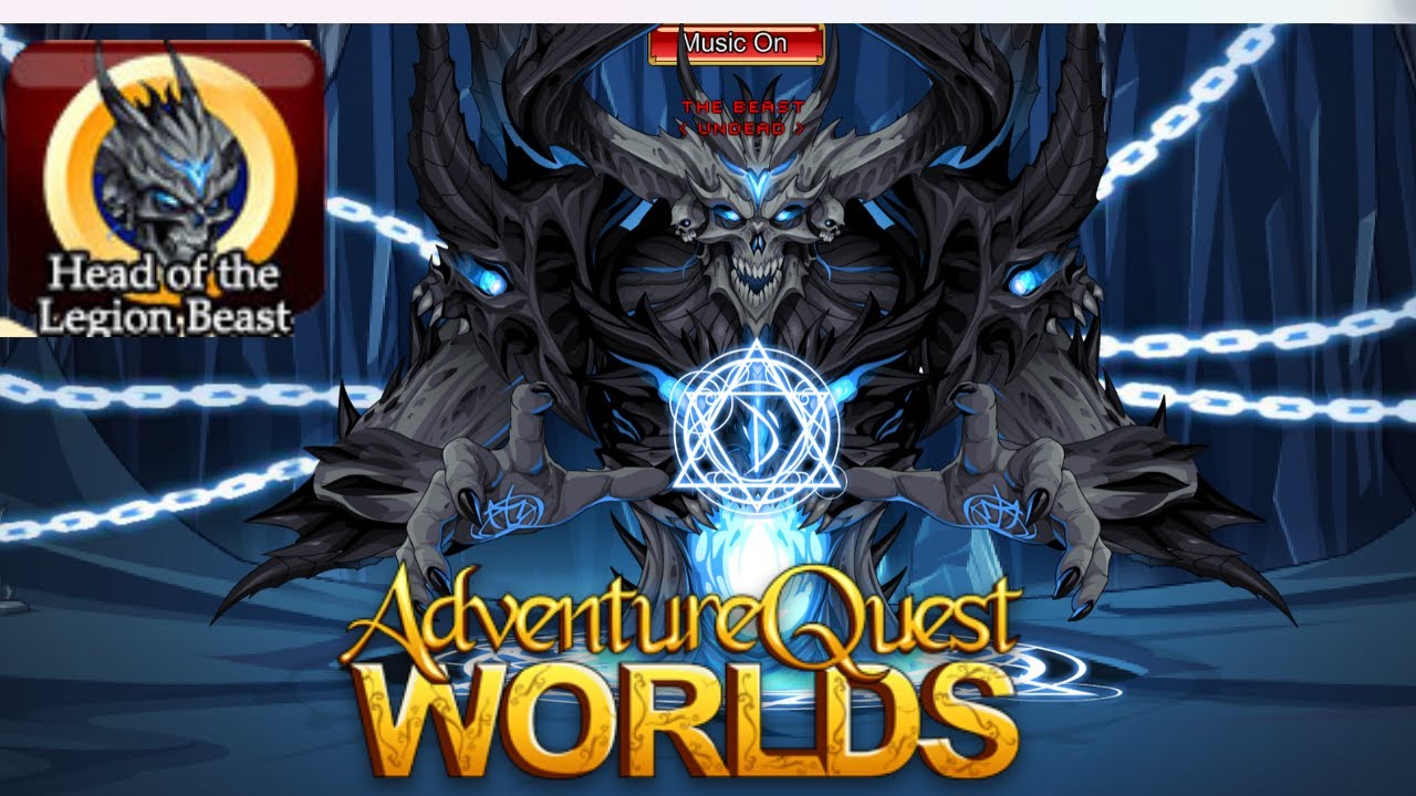 AQW I FINALLY GOT HEAD.... Of The Legion Beast - YouTube