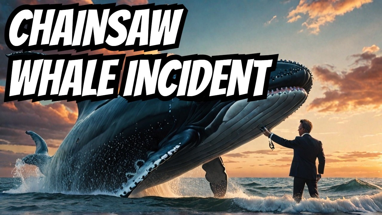 RFK JR Decapitated Whale With Chainsaw - YouTube