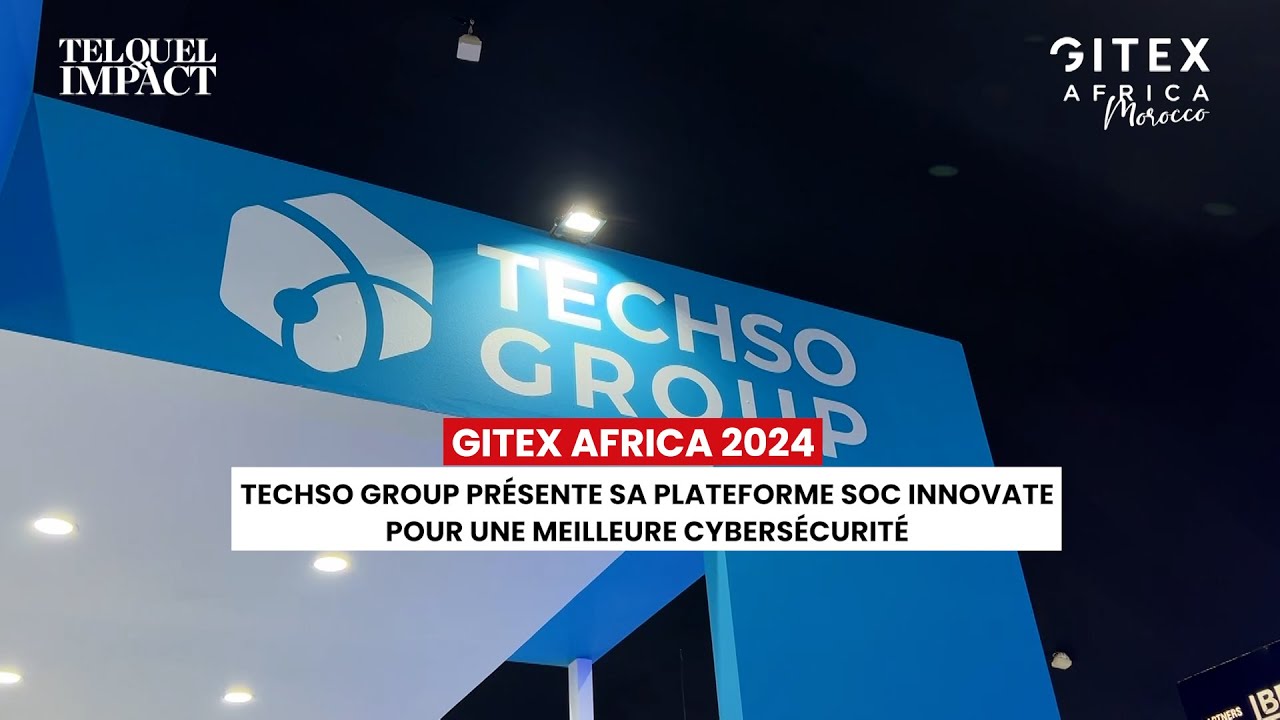 Gitex : Techso Group présente sa plateforme SOC innovate pour une meilleure cybersécurité - YouTube