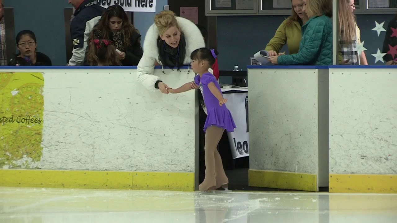 Avery Du Figure Skating Basic 1 2016 - YouTube