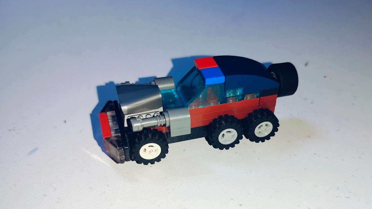 Mini Lego police Car 02.3 - YouTube