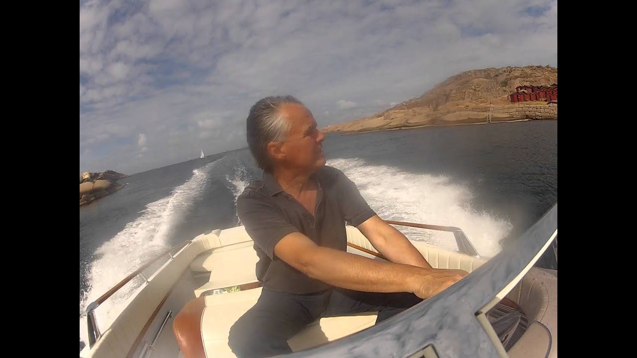 Riva Super Rudy 1973 high speed run Lysekil Sweden - YouTube