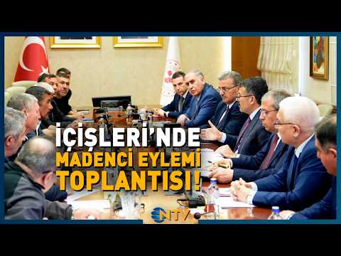 Maaşlarını Alamayan Maden İşçilerinin Eylemleri Sürerken 3 Bakanlık Devreye Girdi! | NTV