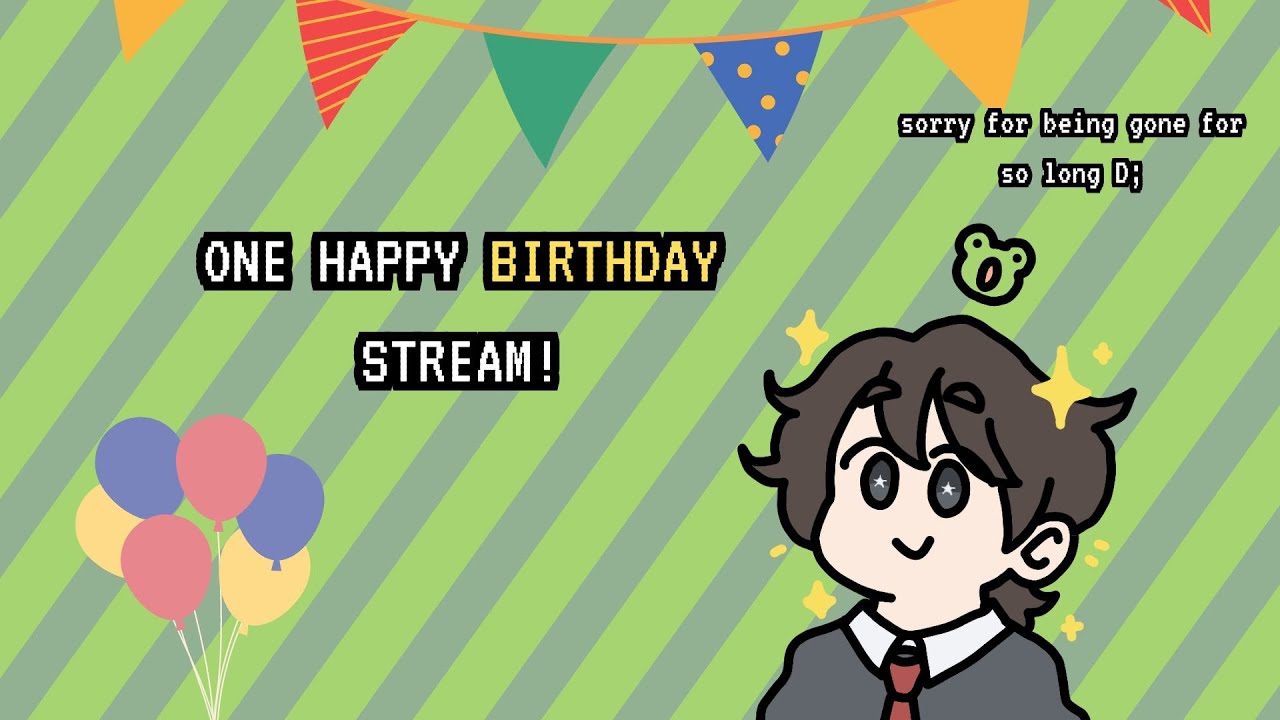 one happy birthday stream, for all time - YouTube