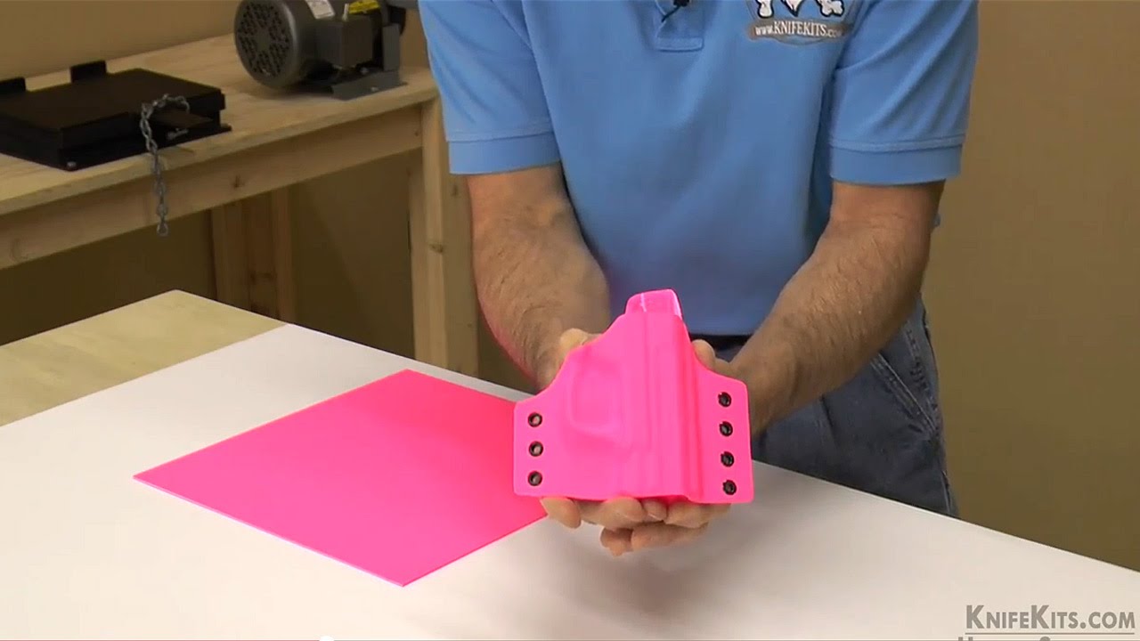 KYDEX® Sheet - Solid Color Series - Hot Pink - YouTube