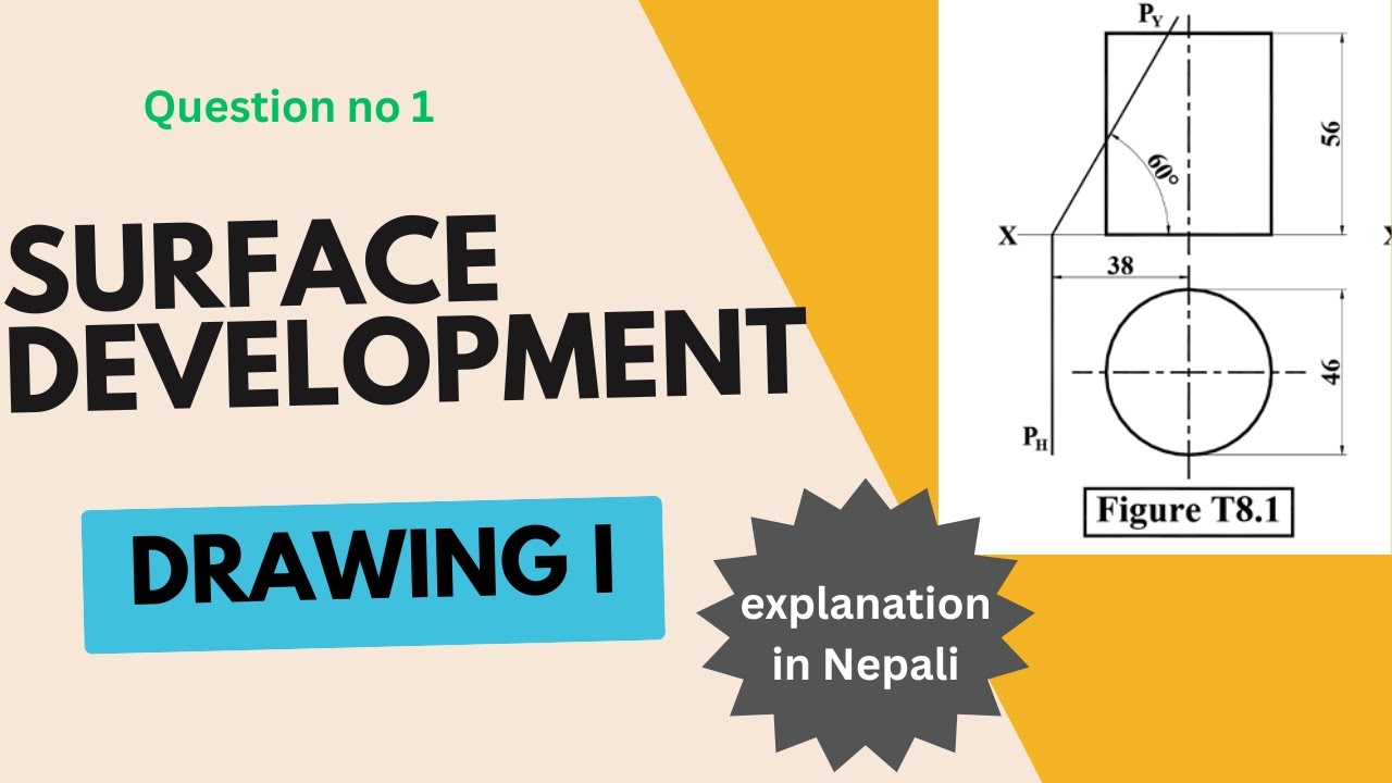SURFACE DEVELOPMENT EXPLANATION |T8.1| ENGINEERING DRAWING ...