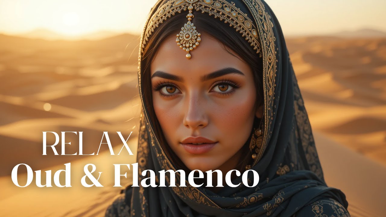 Relaxing Arabic Instrumental Music | Oud with Spanish Flamenco Guitar ...