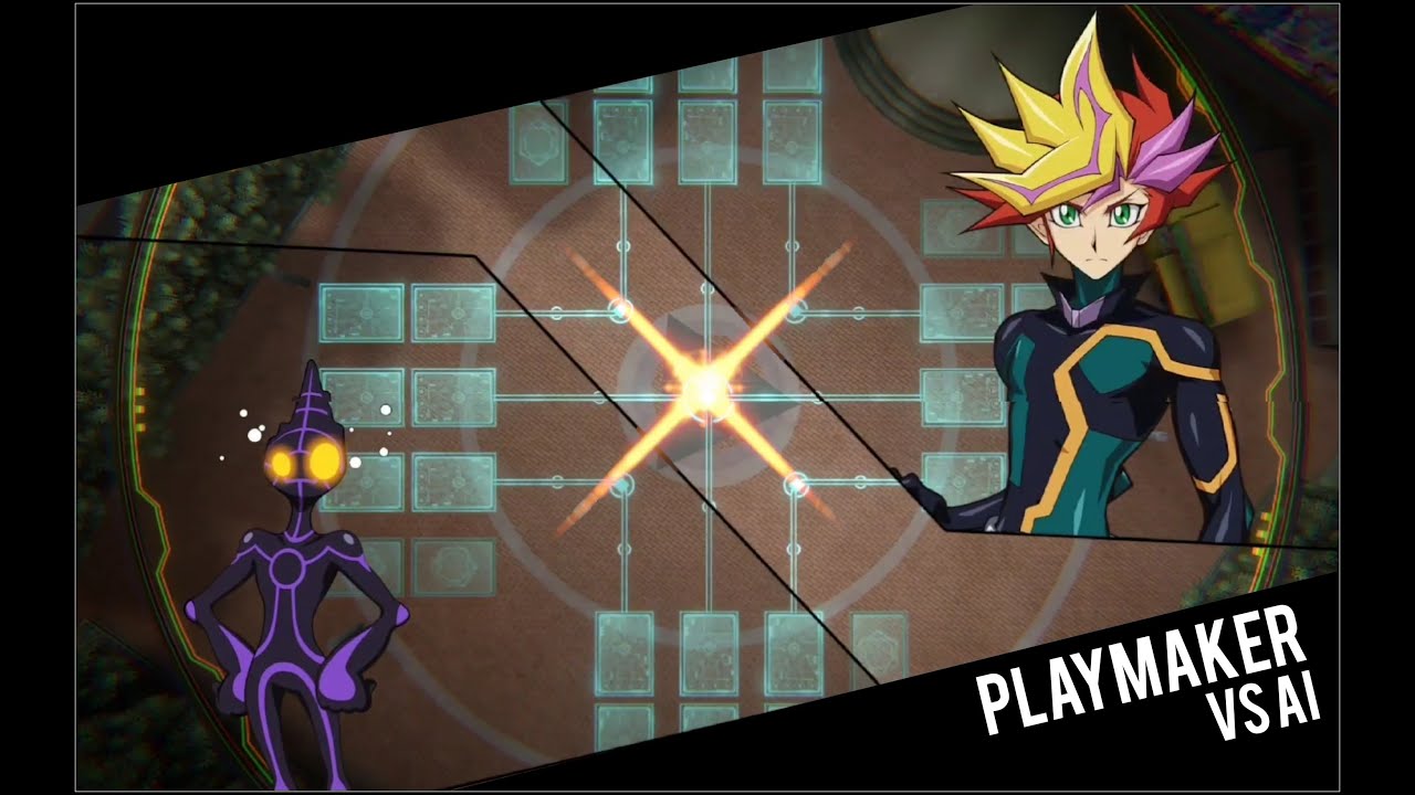 Yugioh Cross Duel - First Time! Ai Vs Playmaker - EX Tag Duel Lv.2 ...