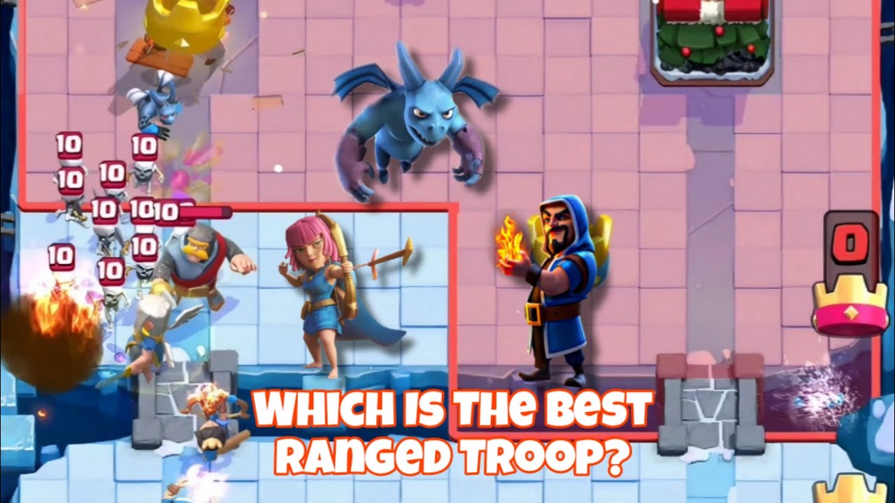 Which IS The Best Ranged Troop | Fire Wizard or Princess or Minion ...