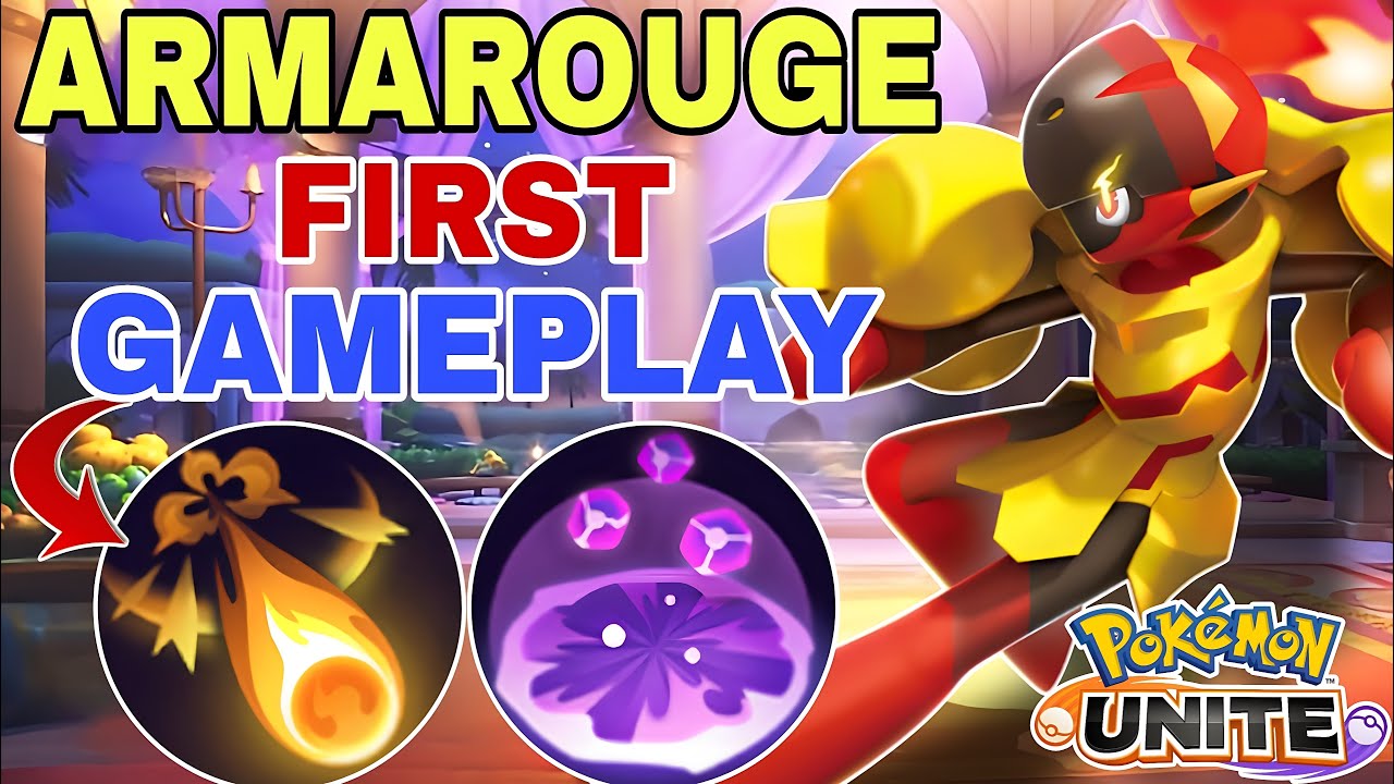 New Attacker ARMAROUGE First Gameplay | Armor Cannon + Psyshock ...