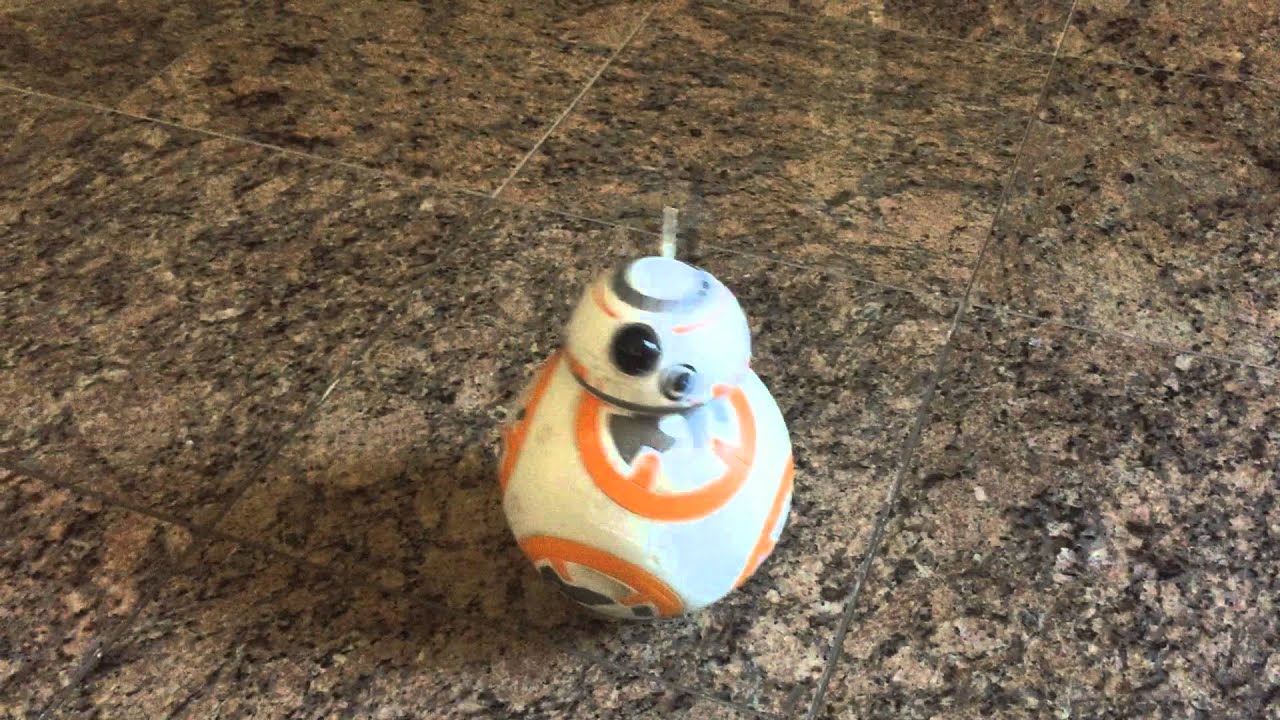 BB8 droid RC toy from Star Wars: The Force Awakens. - YouTube