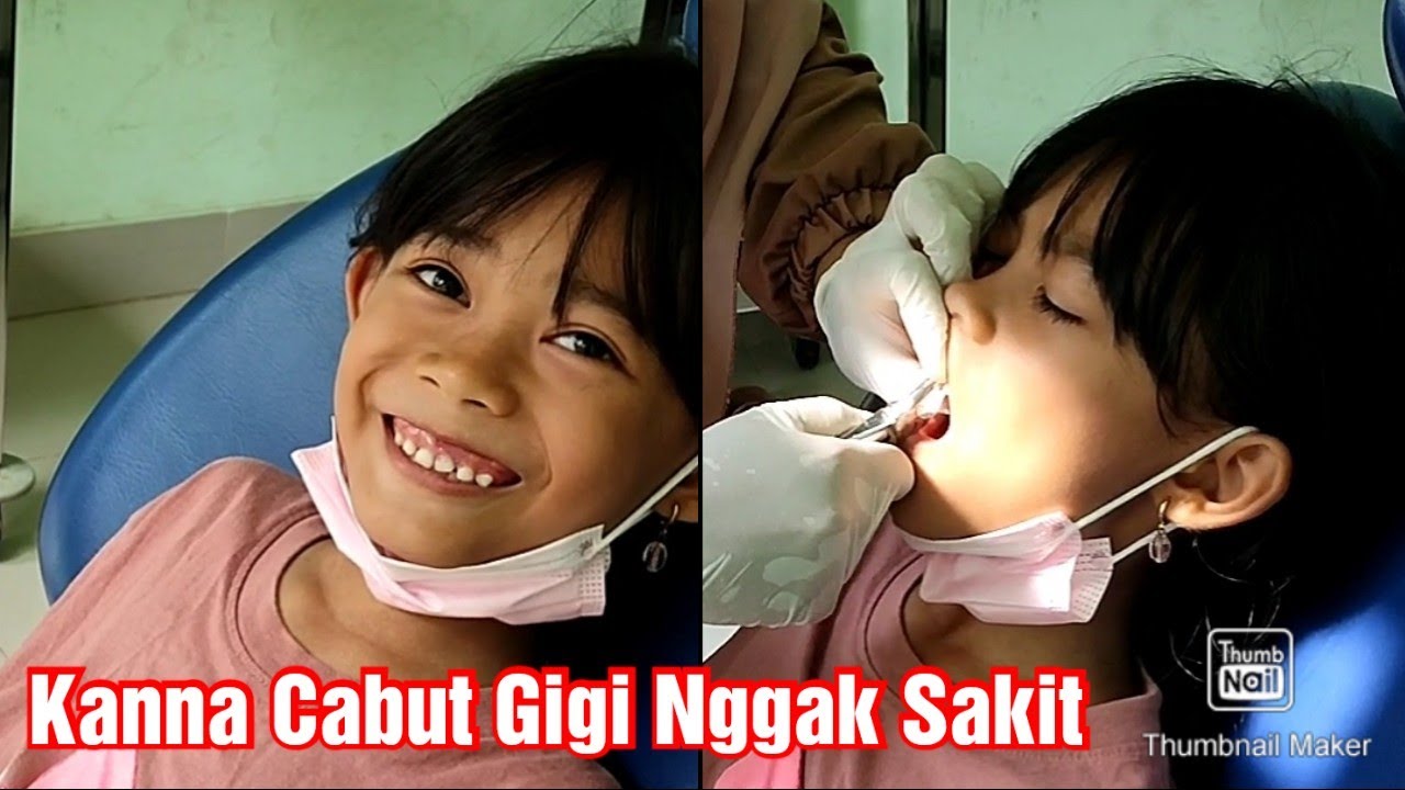 Kanna cabut gigi ternyata nggak sakit | Cabut gigi susu | Kanna and ...