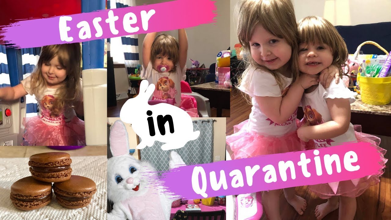 Easter In Quarantine | Easter Vlog 2020 | Stay At Home Mom Vlog - YouTube
