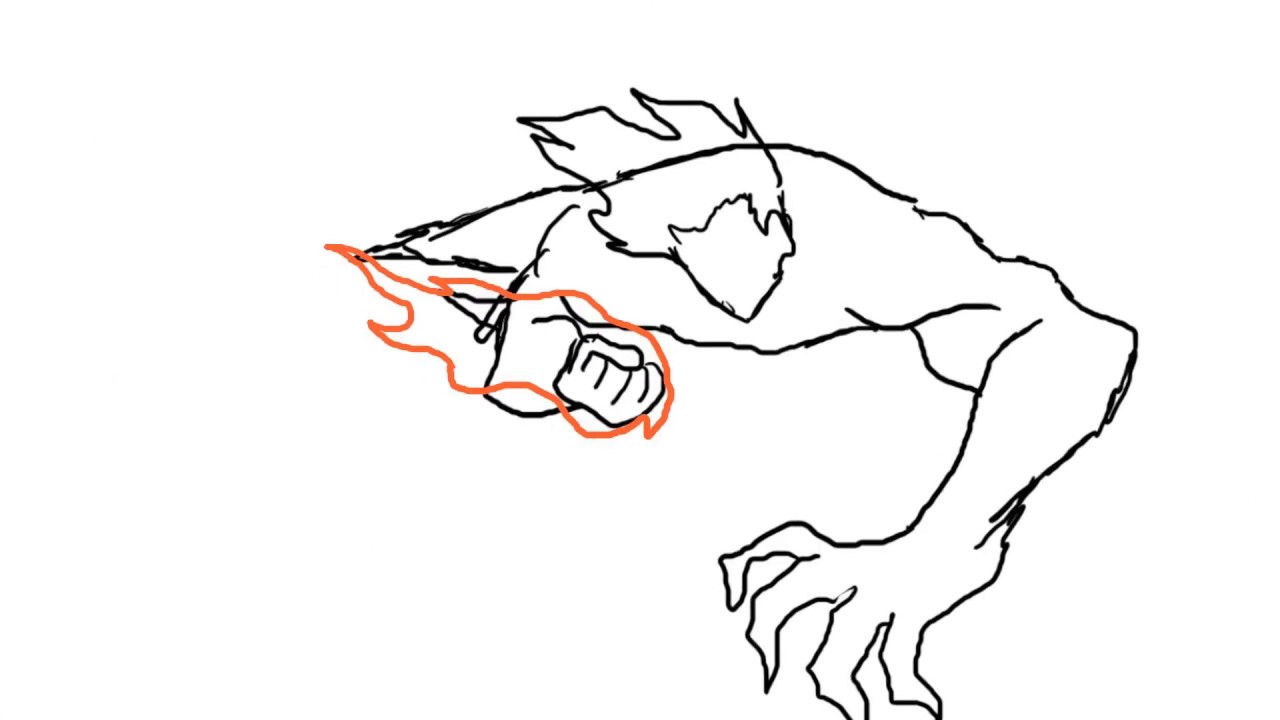 One punch man "flashy flash vs hellfire flame and gale wind"- Fan animation - YouTube