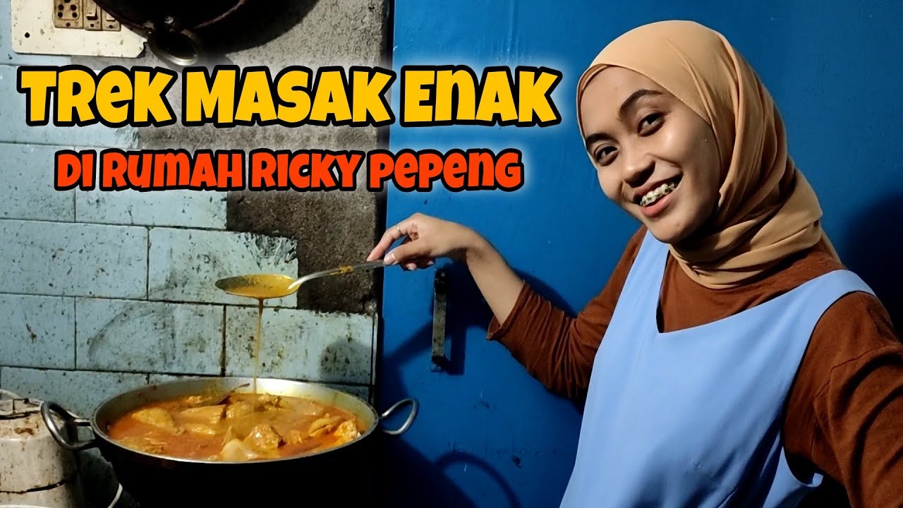 RATU PANIPURI MASAK DEMI ULANG TAHUN AJIYAL DI RUMAH RICKY PEPENG - YouTube