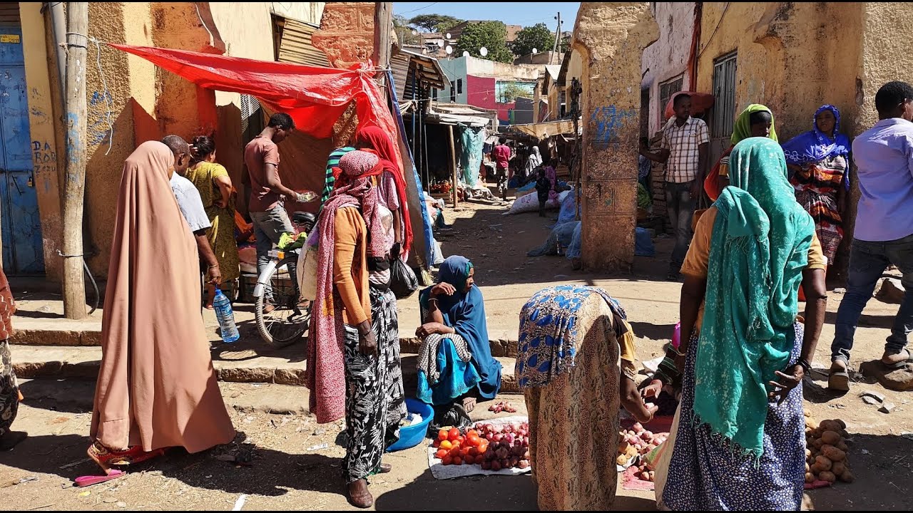 Ethiopia | Kafira Market - Dire Dawa - YouTube