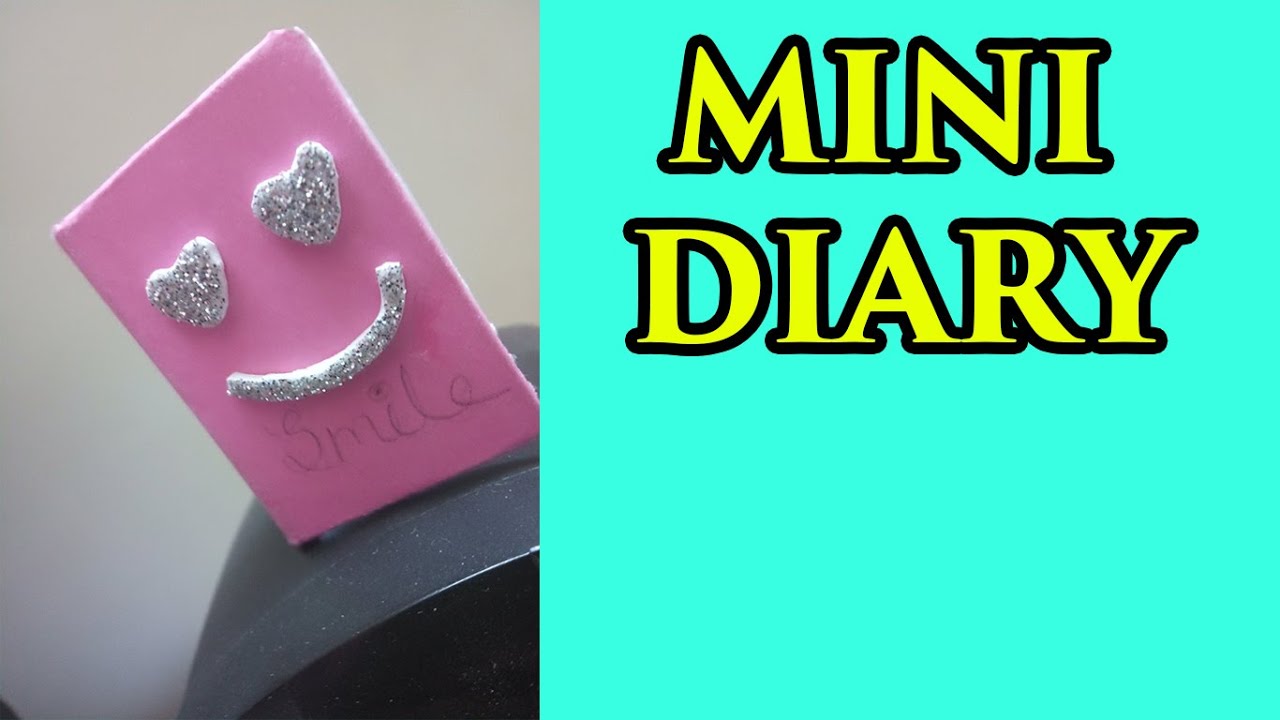 mini diary with matchbox - YouTube