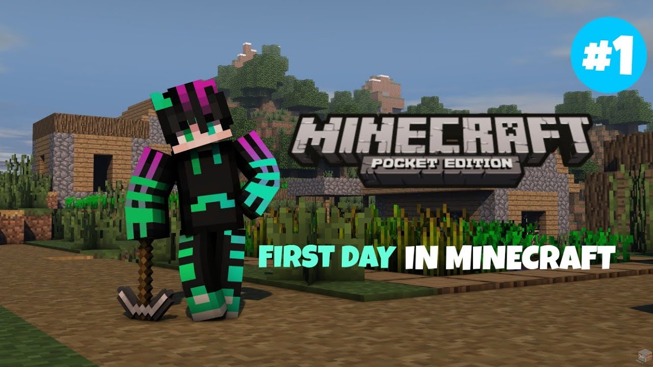 FIRST DAY IN MINECRAFT | MINECRAFT SURVIVAL SERIES | #minecraft # ...