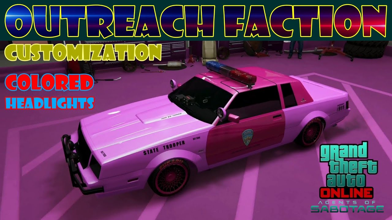 Willard Outreach Faction Customization 🚦 Police Car 🚔 Agents of ...
