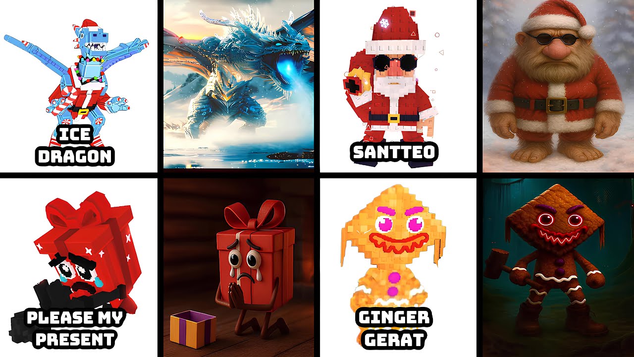 NEW GINGERBREAD TOWN UPDATE! All New Steal A Brainrot Characters vs ...