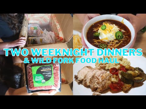 TWO WEEKNIGHT DINNERS | WILD FORK MEAT HAUL - YouTube