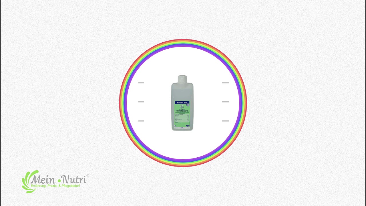 Bacillol Plus alkoholisches Schnelldesinfektionsmittel - YouTube