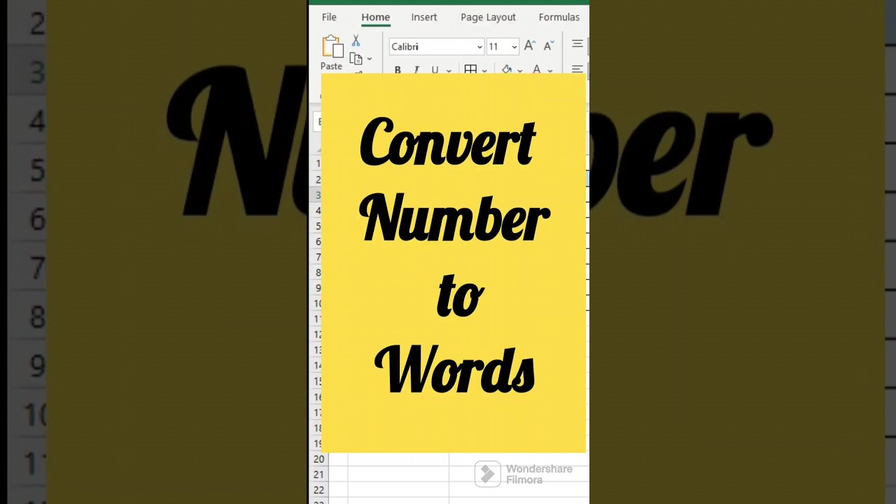 Converts Number To Words Excel Trick exceltipsandtricks excel Converts Number To Words Excel Trick exceltipsandtricks excel