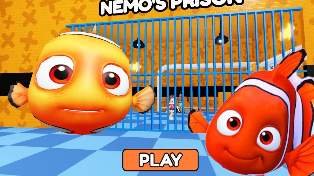 😱NEMO'S PRISON RUN OBBY FULL WAIKTHROUGH GAMEPLAY ROBLOX - YouTube