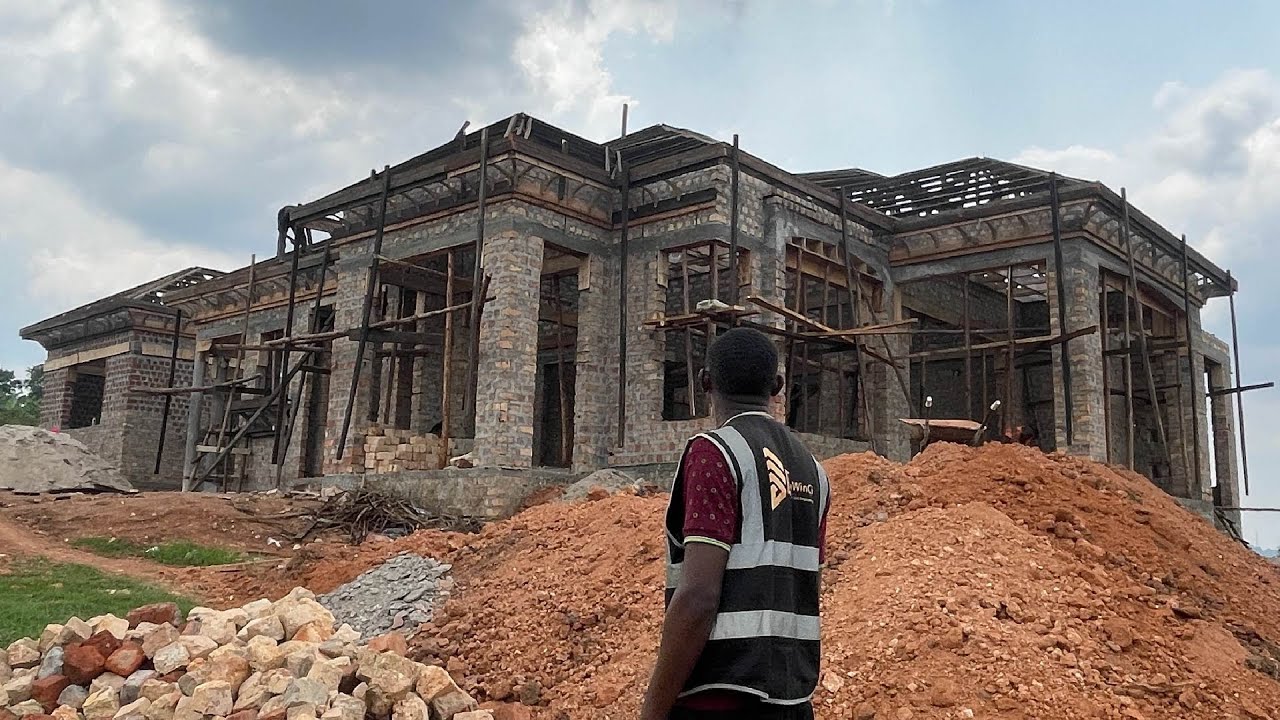 3 Bedroom House Construction in Uganda - Start to Finish - YouTube