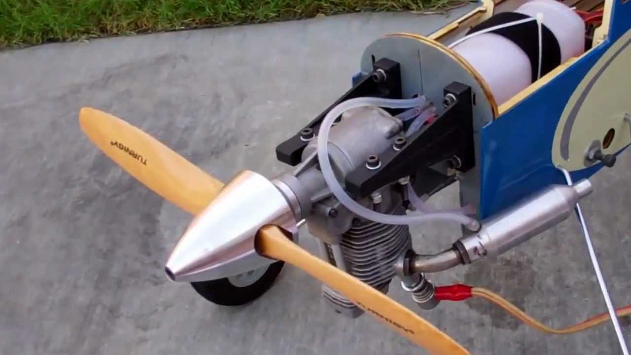 ECOMRC Miss Elaine ASP 65 Four Stroke - YouTube