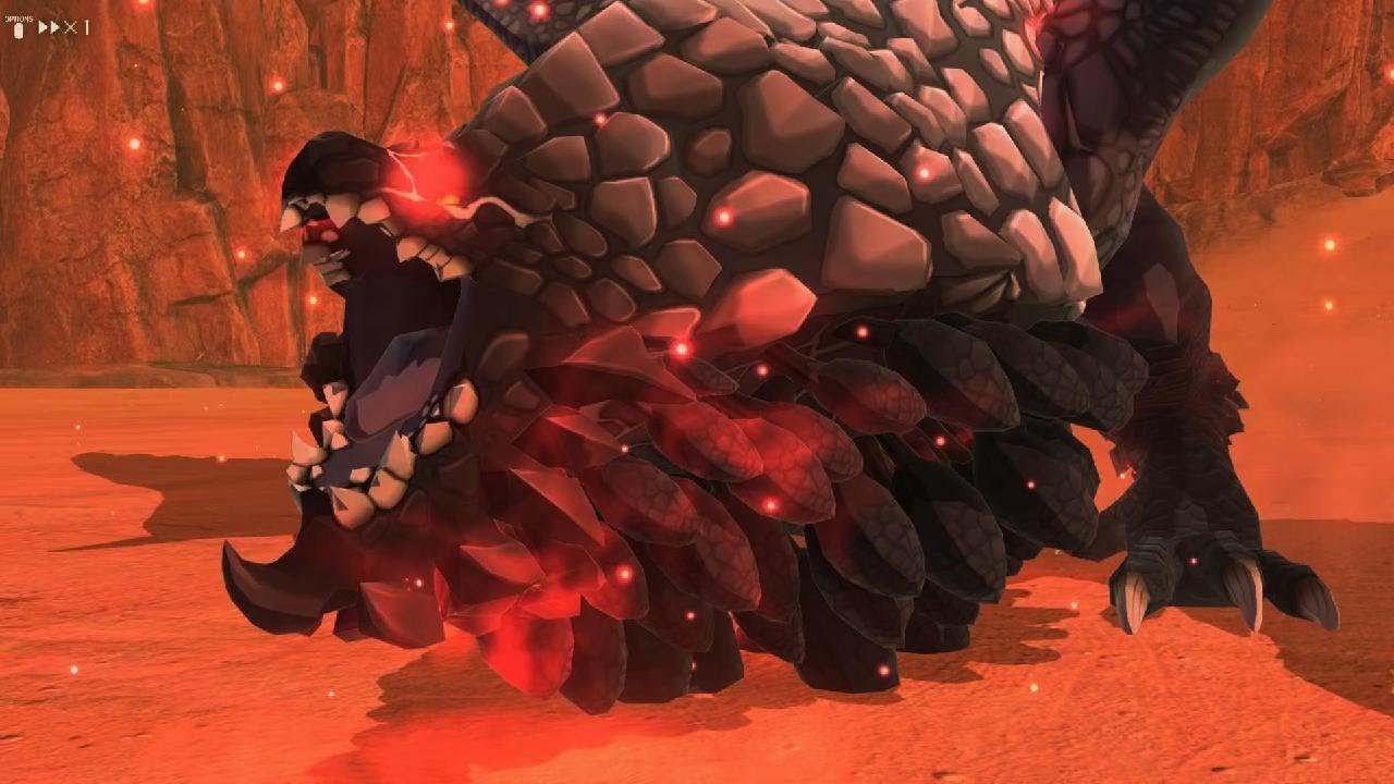 MONSTER HUNTER STORIES 2: WINGS OF RUIN - Rage Rayed Bazelgeuse Boss ...
