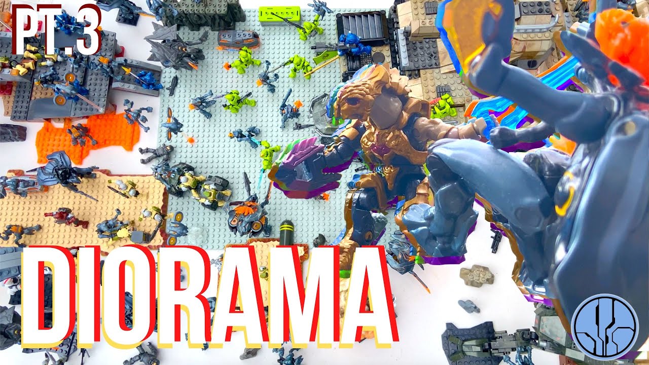 The LARGEST Forerunner Mega Construx Diorama on Youtube! The Domain ...