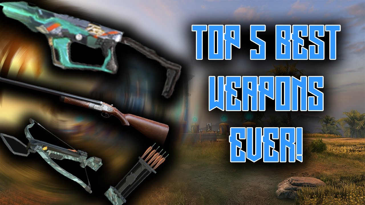 TOP 5 MOST OVERPOWERED WEAPONS IN RULES OF SURVIVAL HISTORY! - YouTube
