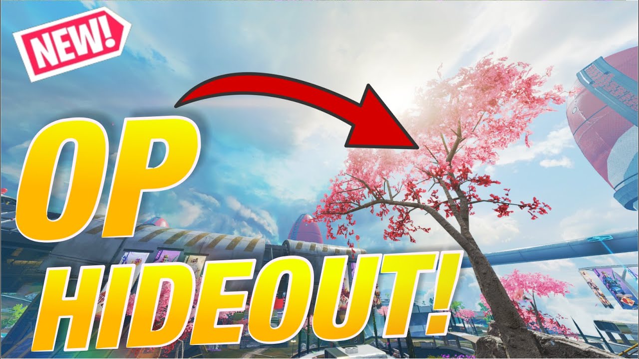 TREES are OP on OLYMPUS! - Apex legends Cherry Blossom Tree Hideout ...