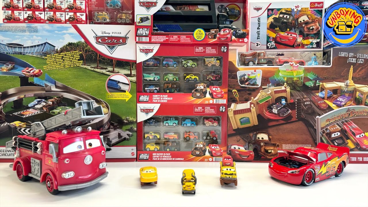 Disney Pixar Cars Mystery Boxes Unboxing Review | Mini Racers ...