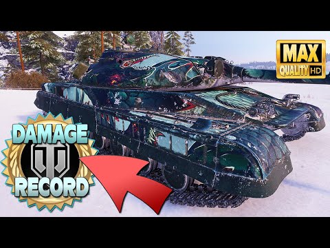 Obj. 780: NEW DAMAGE RECORD - World of Tanks - YouTube