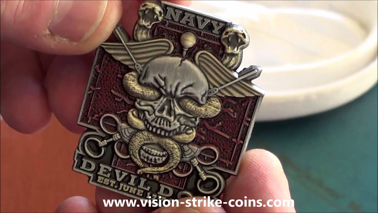 US Navy Corpsman Devil Doc Coin from Vision-Strike-Coins! - YouTube