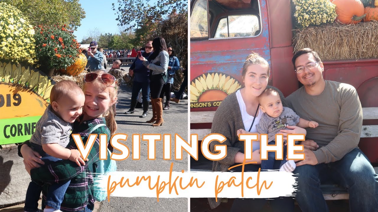 FIRST PUMPKIN PATCH VISIT FOR OUR BABY | FIRST TIME VISITING THE ...