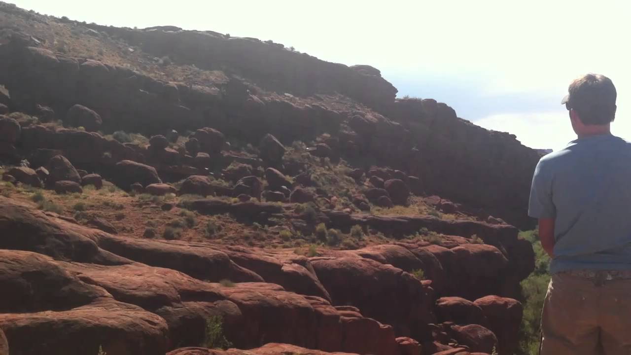 Disc Golf at Base Camp Adventure Lodge - Hole 5 - Pro Tee - Moab, UT ...