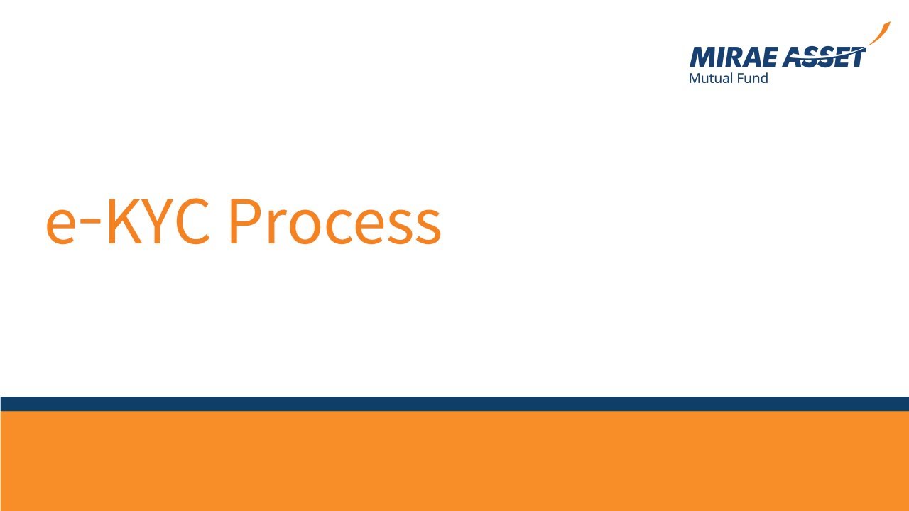 e-KYC Process Simplified - YouTube