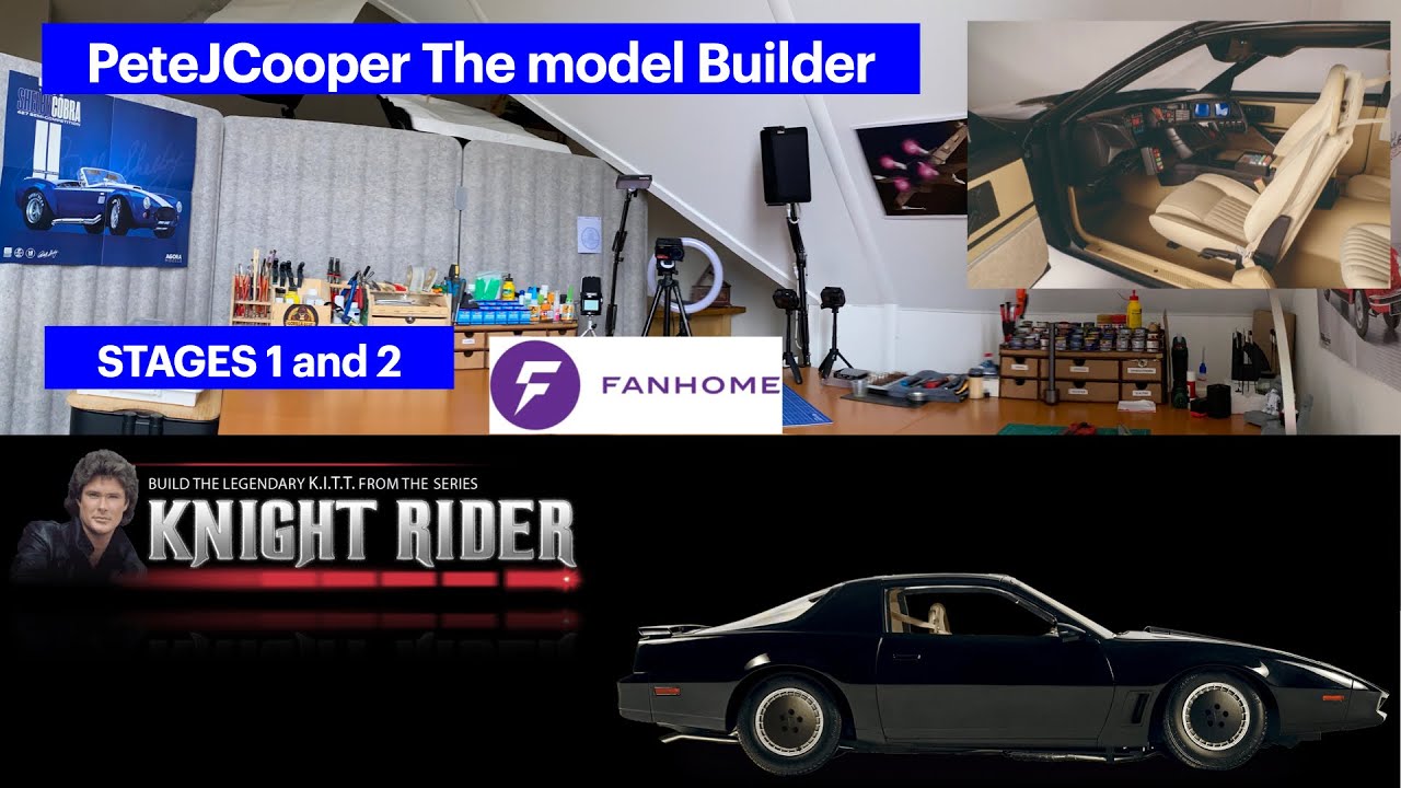 Knight Rider Kitt build Stage 1 and 2 - YouTube