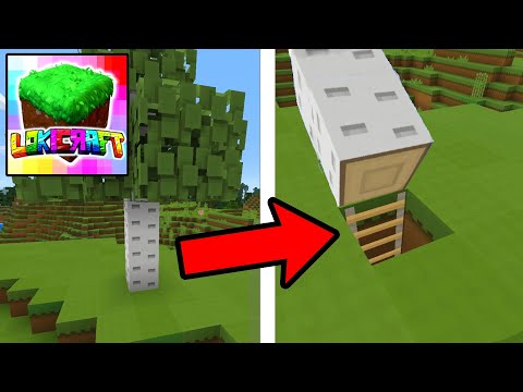 Lokicraft: How To Build a Survival Secret Base Tutorial - MOBILE GAMES