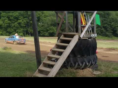 Rolling W Ranch 22JUN19 4 cyl rally race 2 - YouTube