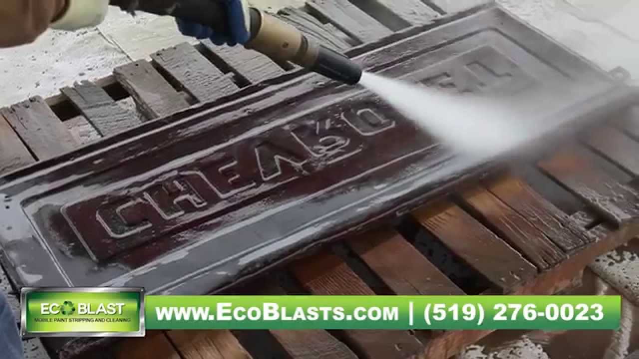 Eco Blast Dustless Blasting of Ontario - YouTube