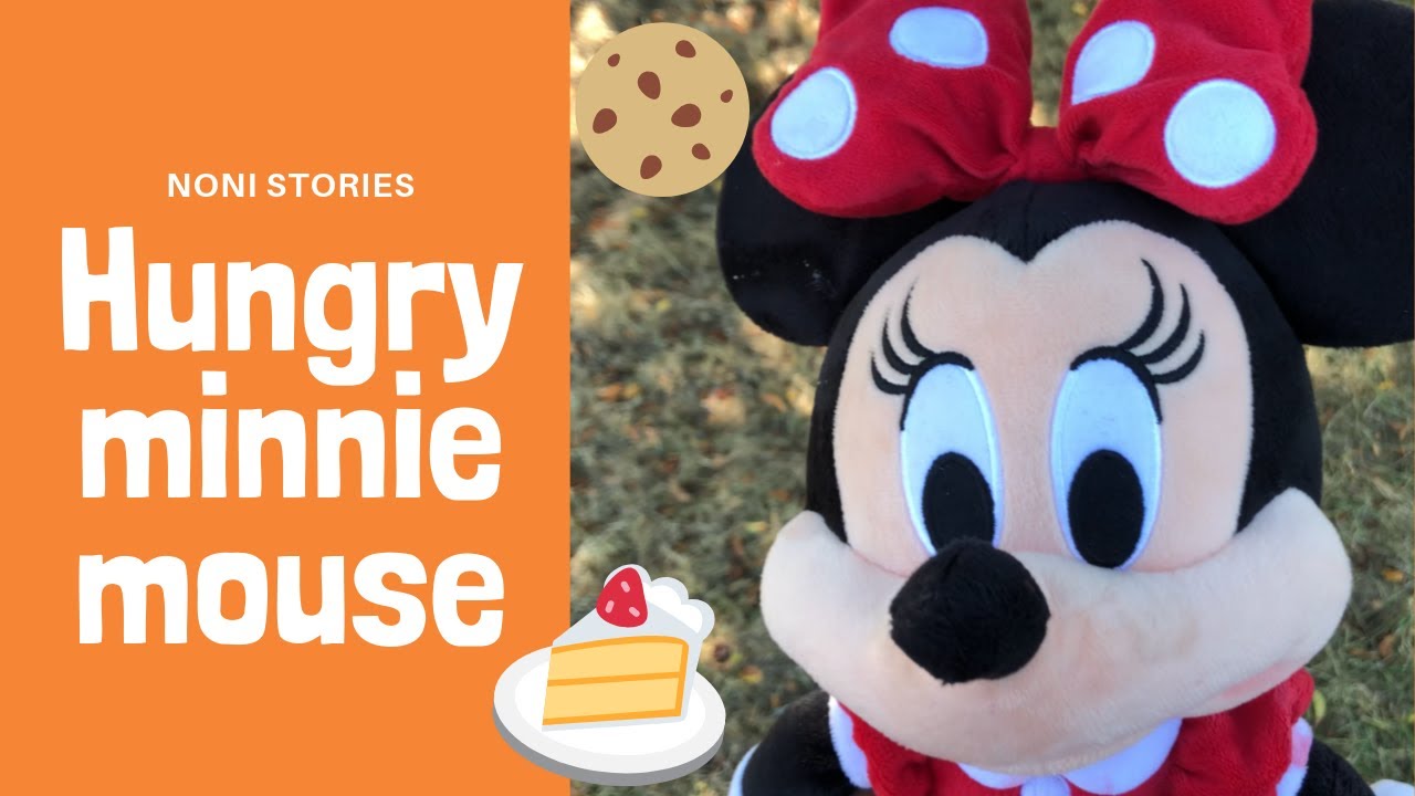 Hungry Minnie Mouse Finding Food/ Noni Toddler Helps Minnie Mouse - YouTube