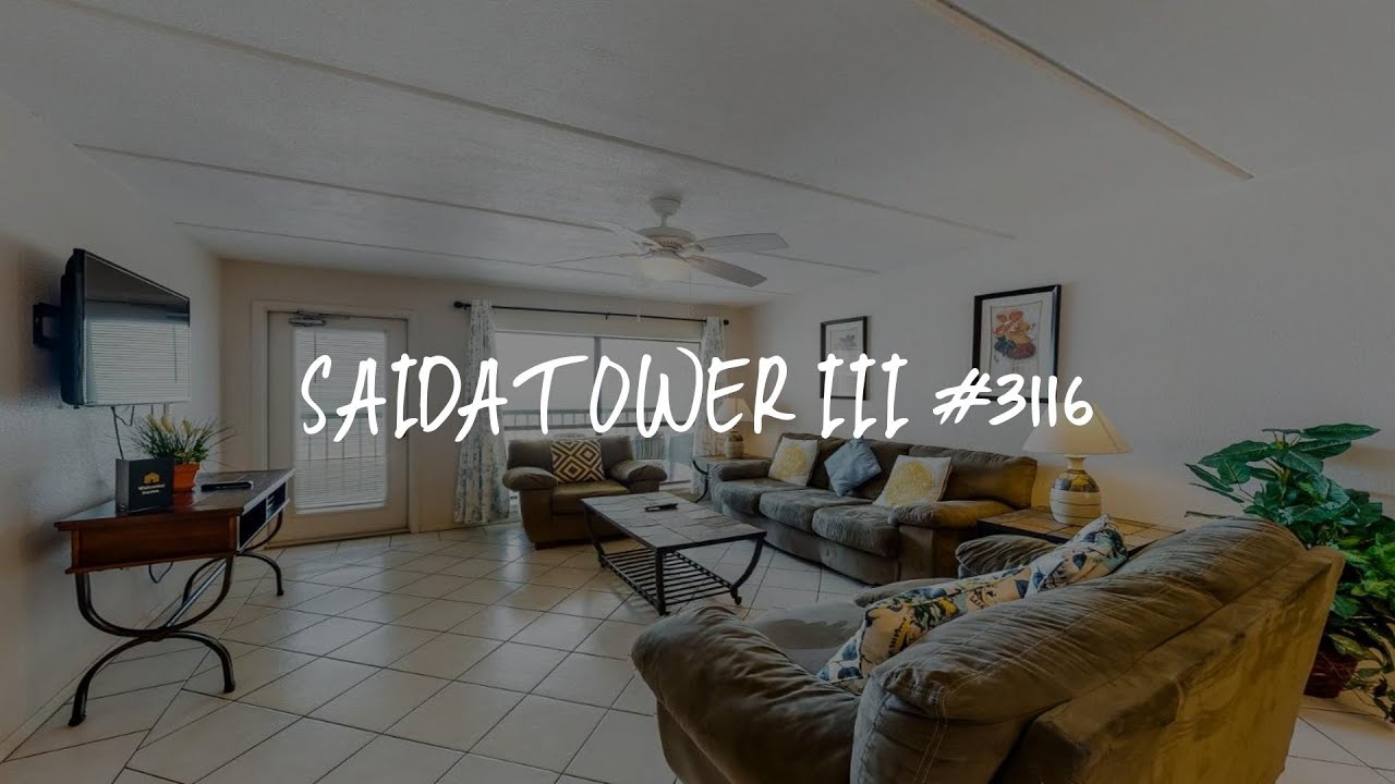 Saida Tower III #3116 Review - South Padre Island , United States of ...