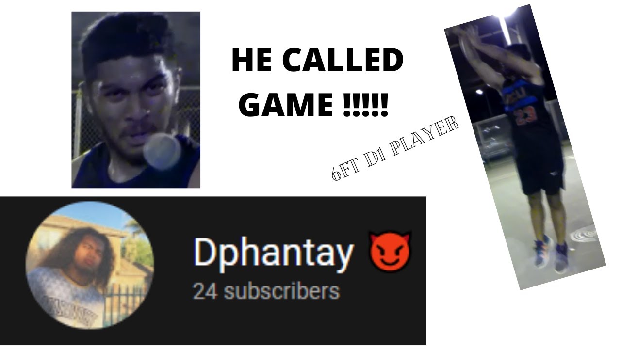 HE CALLED GAME ON ME !!!!!!!! - YouTube