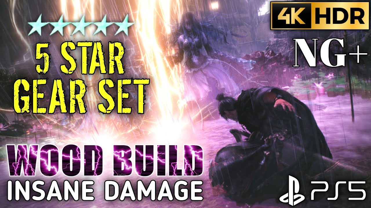 Wood Build WO LONG FALLEN DYNASTY 5 Star Gear Set Build | Wo Long Wood ...