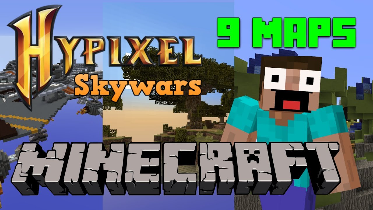 | Minecraft | New Maps on Hypixel Skywars !! | Solo Maps | - YouTube